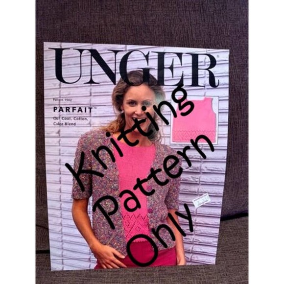 Unger | Art | New Unger 52 Parfait Cardigan Tank Twin Set Sweater ...